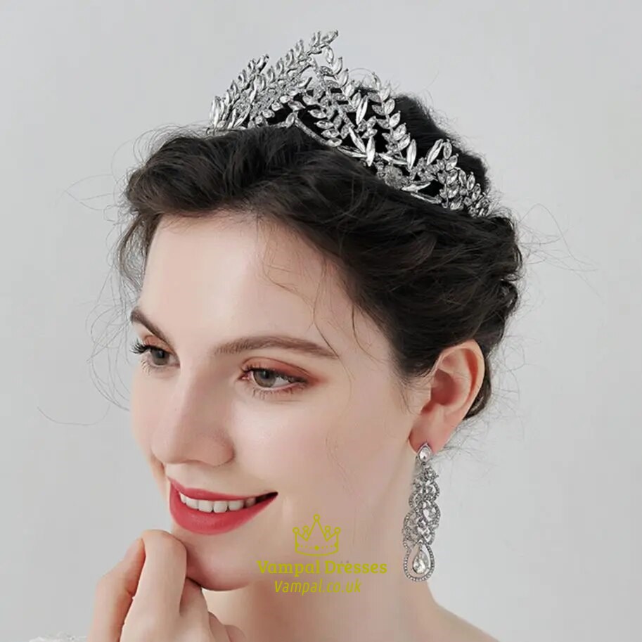 Ts-J3053s Luxurious Cubic Wedding Crown: Sparkle Like Royalty | Vampal ...